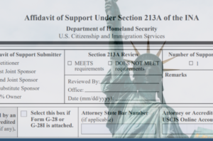 Affidavit of Support Form I-864: Who Must Submit It? | osasimmigration
